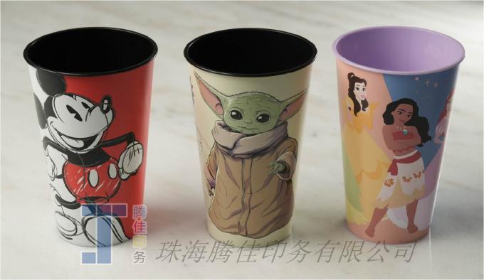 Customization Inmould Label Milk Tea Plastic Cup Label No Wrinkles