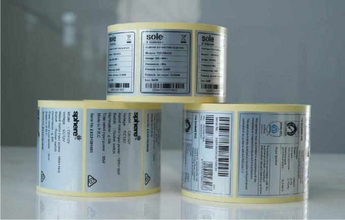 Rectangle Electrical Panel Label Stickers Battery Warning Sticker ...